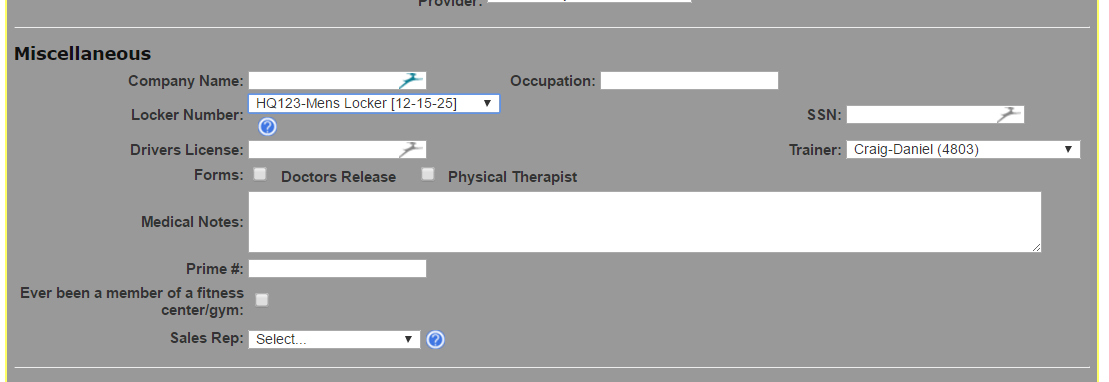 How to Assign a Locker to a Member – ShapeNetSoftware Knowledge Base