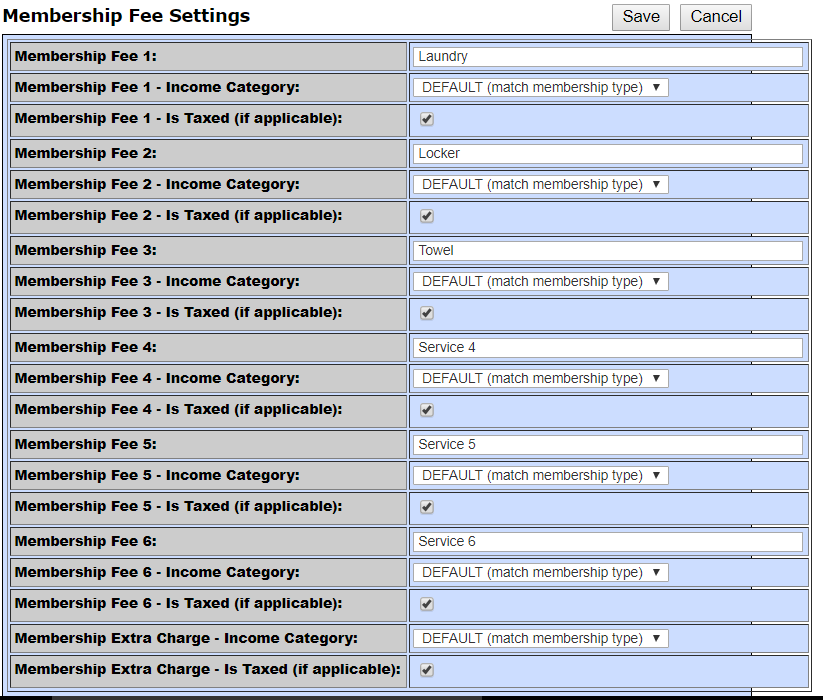 How to add membership service fee to a membership that has already been purchased ...