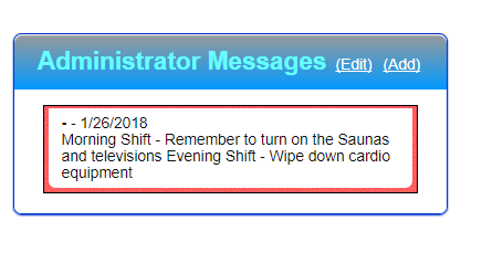 Administrator Messages Broadcast – ShapeNetSoftware Knowledge Base