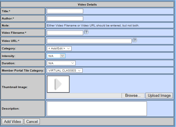 How to configure Videos on the member portal – ShapeNetSoftware Knowledge Base