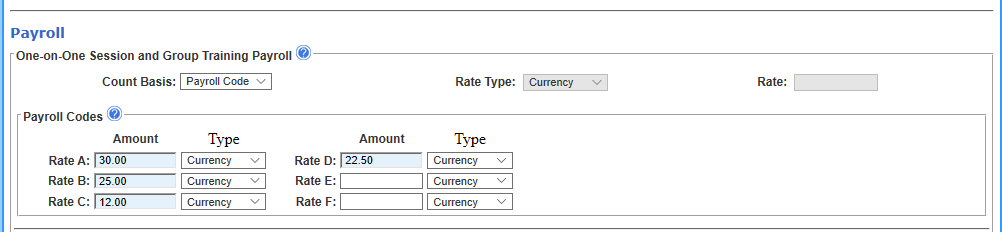 Common Trainer Payroll Configurations – ShapeNetSoftware Knowledge Base