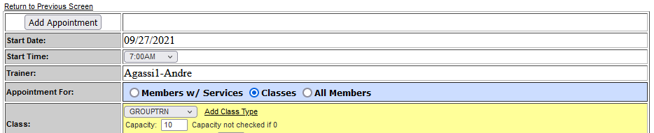 Scheduling Permanent Appointments – ShapeNetSoftware Knowledge Base