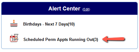 Scheduling Permanent Appointments – ShapeNetSoftware Knowledge Base