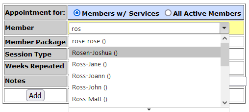 How to Schedule Members in a Class – ShapeNetSoftware Knowledge Base