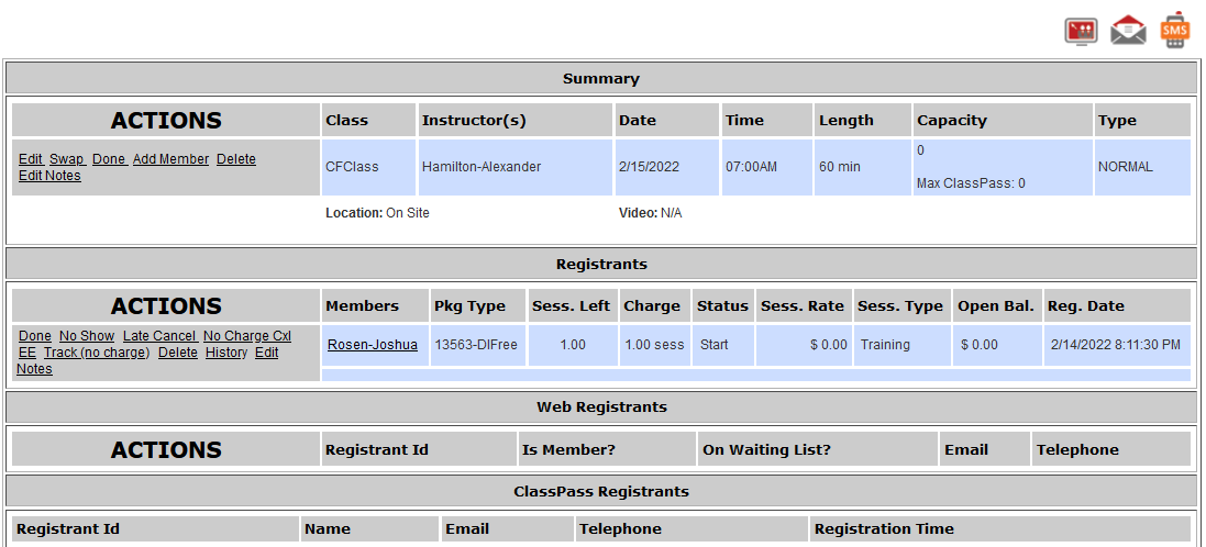 How to Schedule Members in a Class – ShapeNetSoftware Knowledge Base