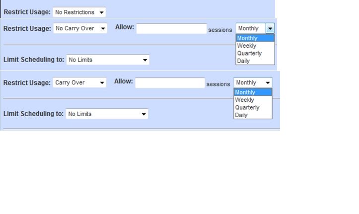 Service Restriction Usage – ShapeNetSoftware Knowledge Base